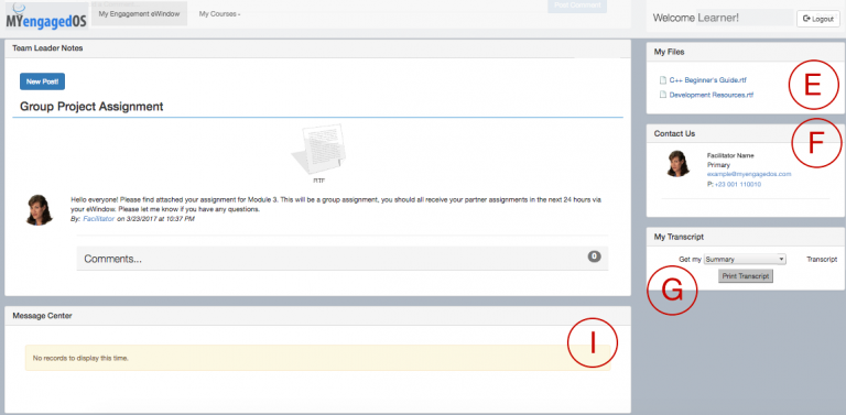 Navigating your eWindow: Overview | MYbusinessOS Support